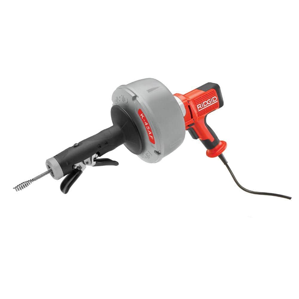 RIDGID K-45 120V Auto-Feed Drain Cleaning Machine with C-1IC and C-6 ...