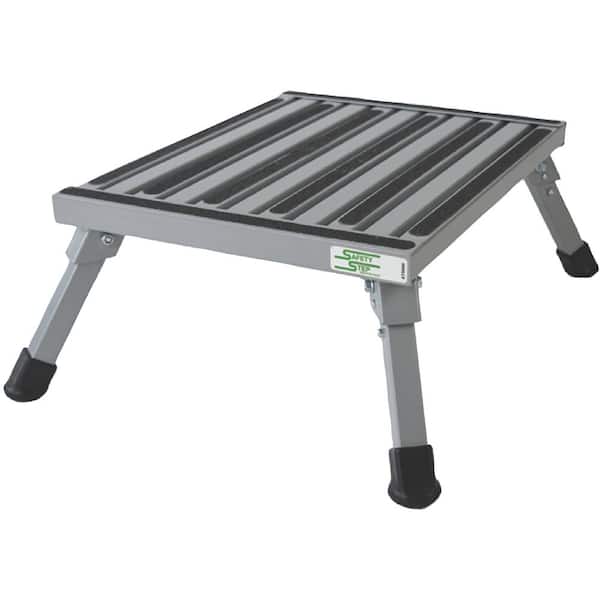 Safety Step Gray Large Folding Step F-08C-S - The Home Depot