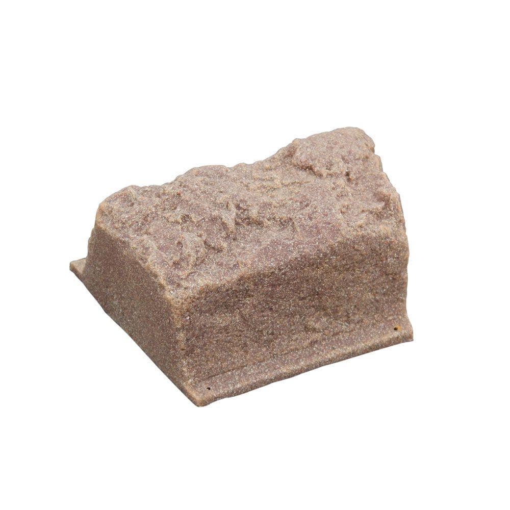 Dekorra 10 n. L x 4 in. W x 4 in. H Small Plastic Block Edging 16-Piece ...