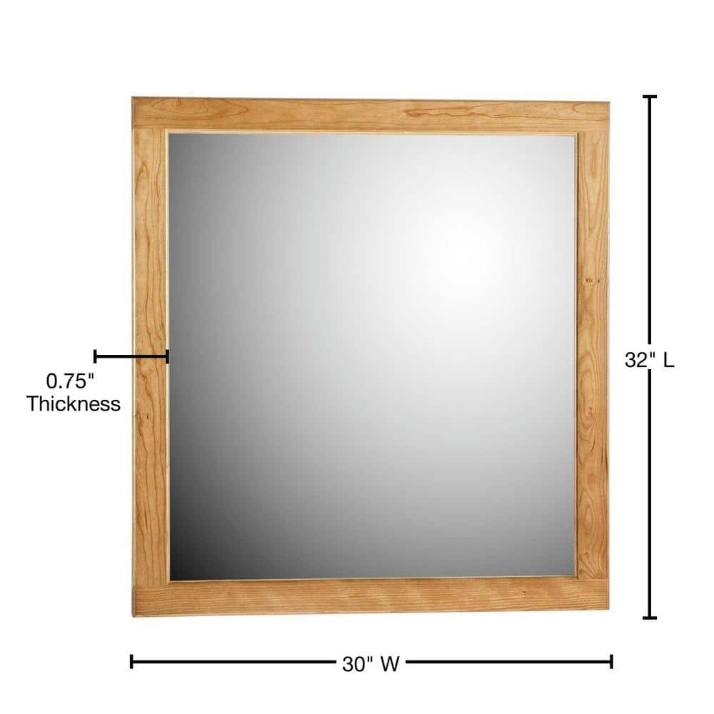 Simplicity by Strasser Ultraline 30 in. W x .75 in. D x 32 in. H Framed ...