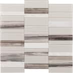 Daltile Xpress Mosaix Peel 'N Stick Daphne White 12 in. x 12 in. Marble ...