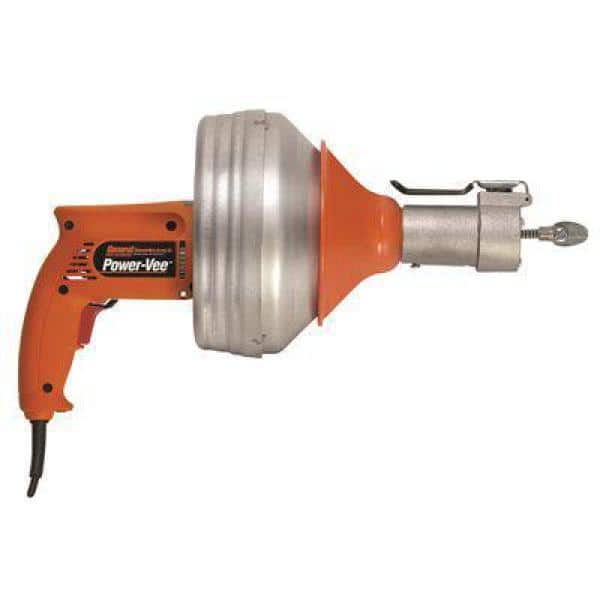 GENERAL WIRE SPRING General's Power-Vee Drain Cleaner with 50 ft. x 1/4 ...