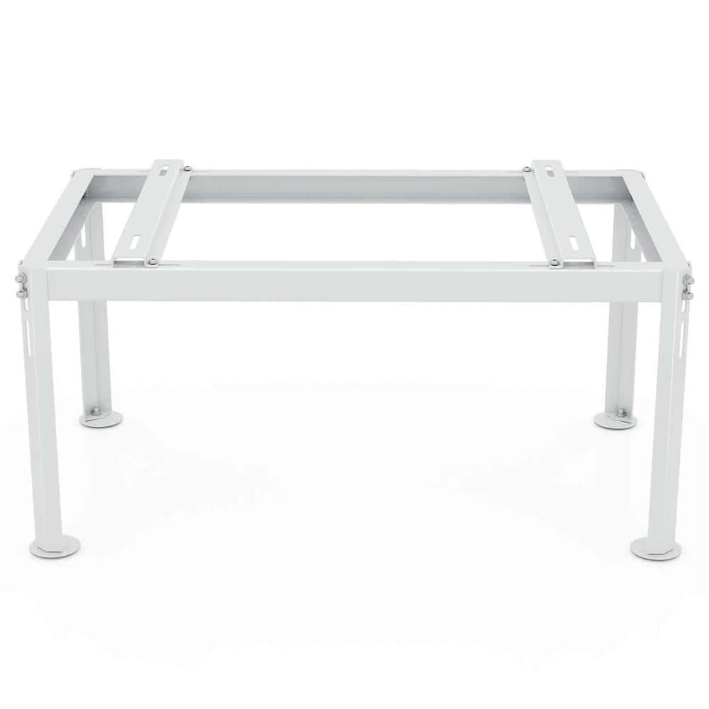 Costway 20 in. Mini Split Ground Stand with Adjustable Height Width and ...