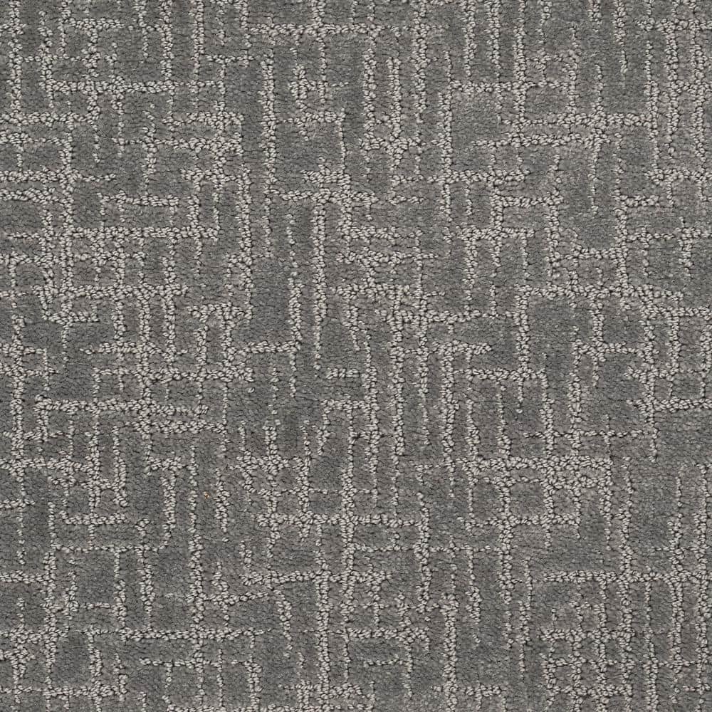 Mohawk 8 in. x 8 in. Pattern Carpet Sample - Brasswick - Color Cape Cod ...