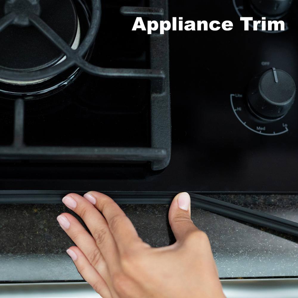 Buy 3/4 in. x 50 ft. White PVC Inside Corner Self-adhesive Flexible ...