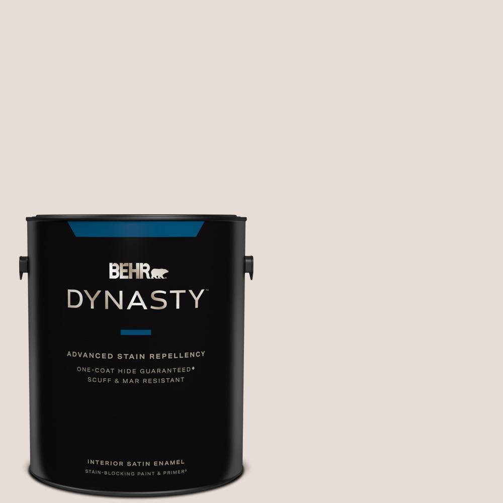 BEHR DYNASTY 1 gal. #PR-W11 Patience Satin Enamel Interior Stain ...