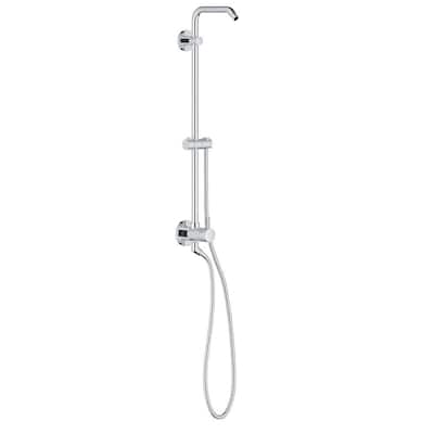 GROHE Bare Euphoria Retrofit 1-Jet Shower System in StarLight Chrome ...