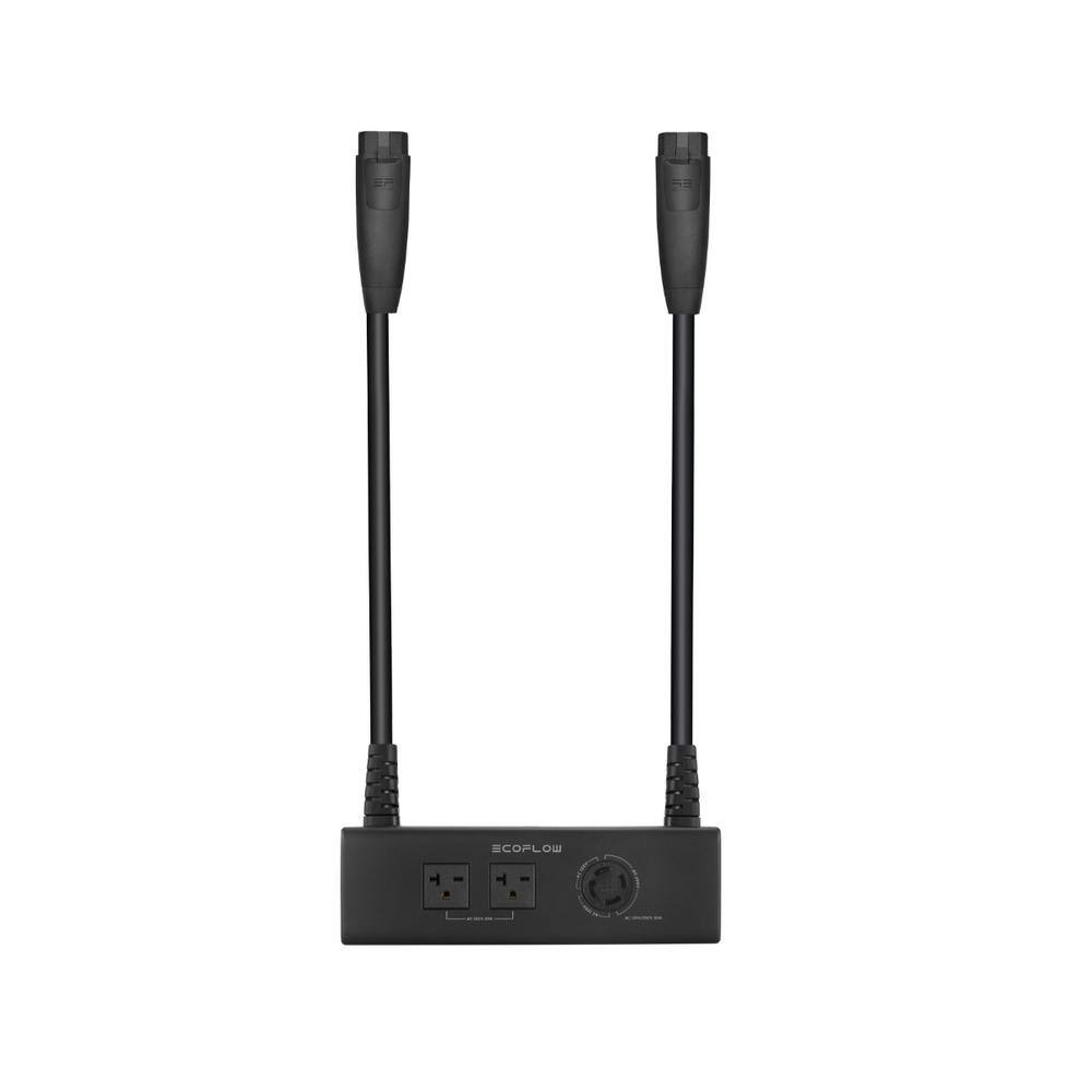 EcoFlow 50 Amp Hub-Standalone 30 Amp Rise to 50 Amp, Link 2 DELTA Pro ...