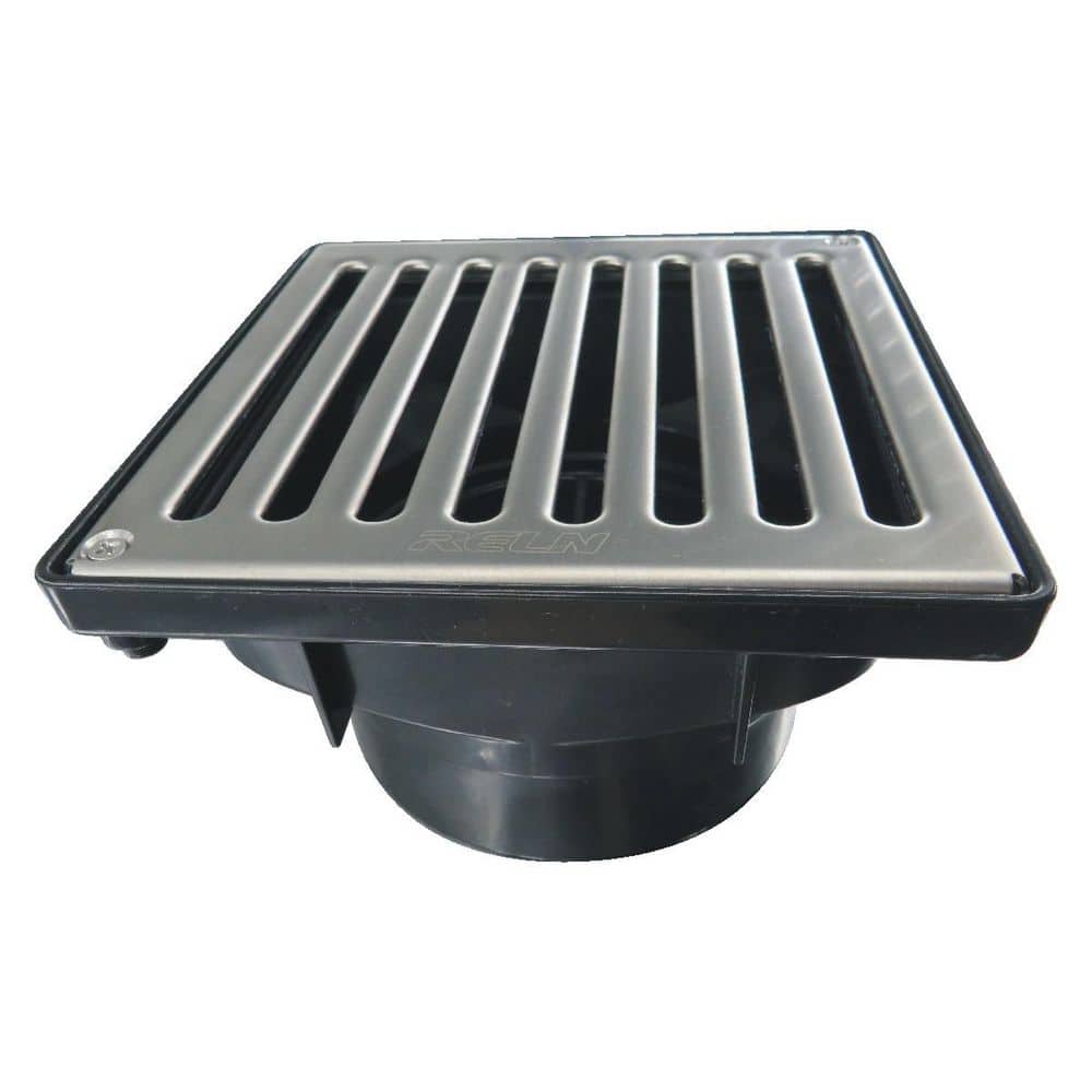 RELN Vortex Series 6 in. x 6 in. x 2.5 in. Stainless Steel Square Low ...