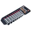 KING 3/8 in. Drive Standard Deep Socket Set (9-Piece) 0018-0 - The Home ...