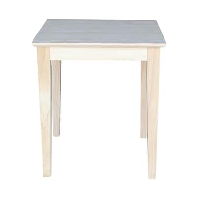 International Concepts Unfinished Dining Table-K-3042-330T - The Home Depot