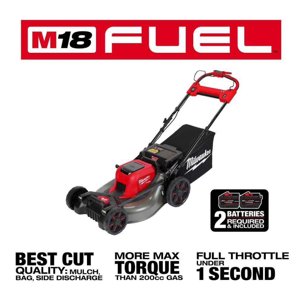 Milwaukee M18 FUEL 21 SELF PROPELLE MOWER KIT 2823-22HD Deals and Price ...