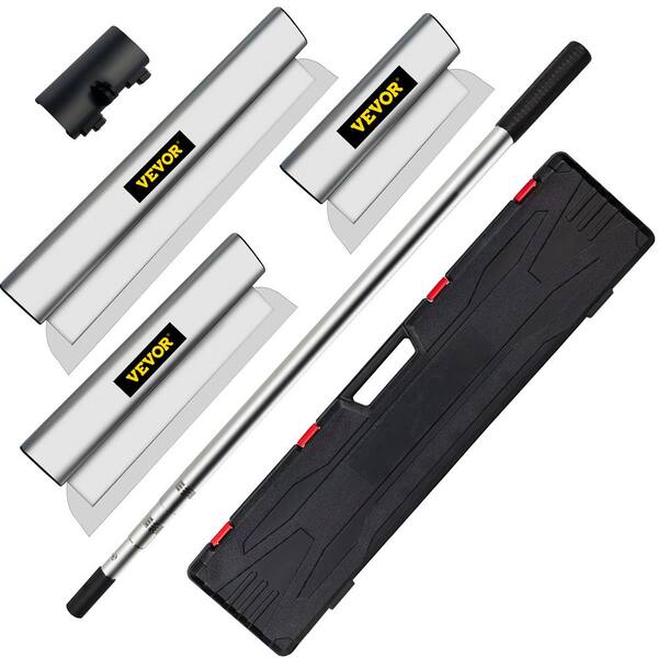 VEVOR 10 In.16 In. 24 In. Skimming Blade Set with 35 in. to 78 in ...