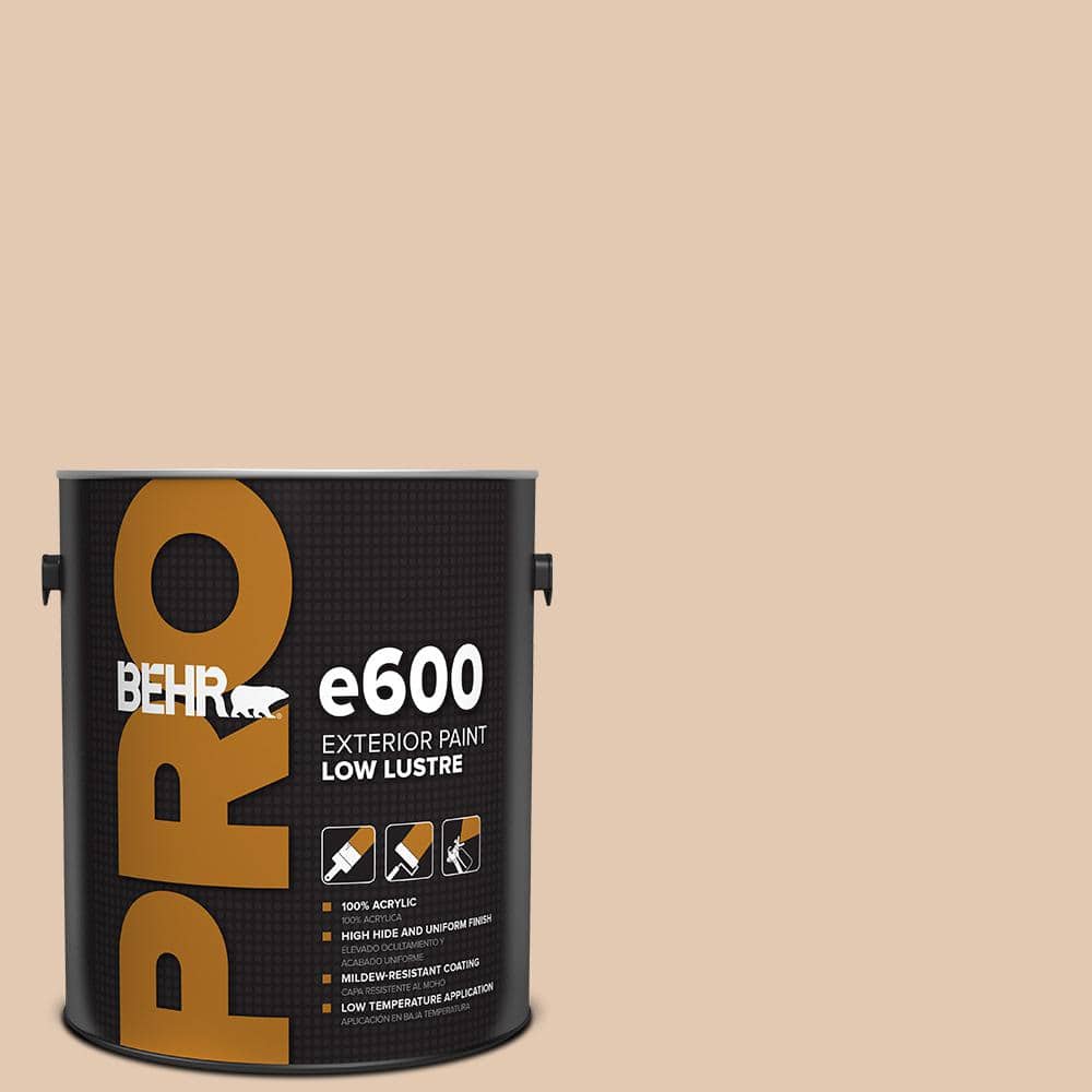 BEHR PRO 1 gal. #S230-2 Mesquite Powder Low Luster Exterior Paint ...