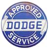 Dodge Approved Service Tin Button Decorative Sign 90168984-S - The Home ...
