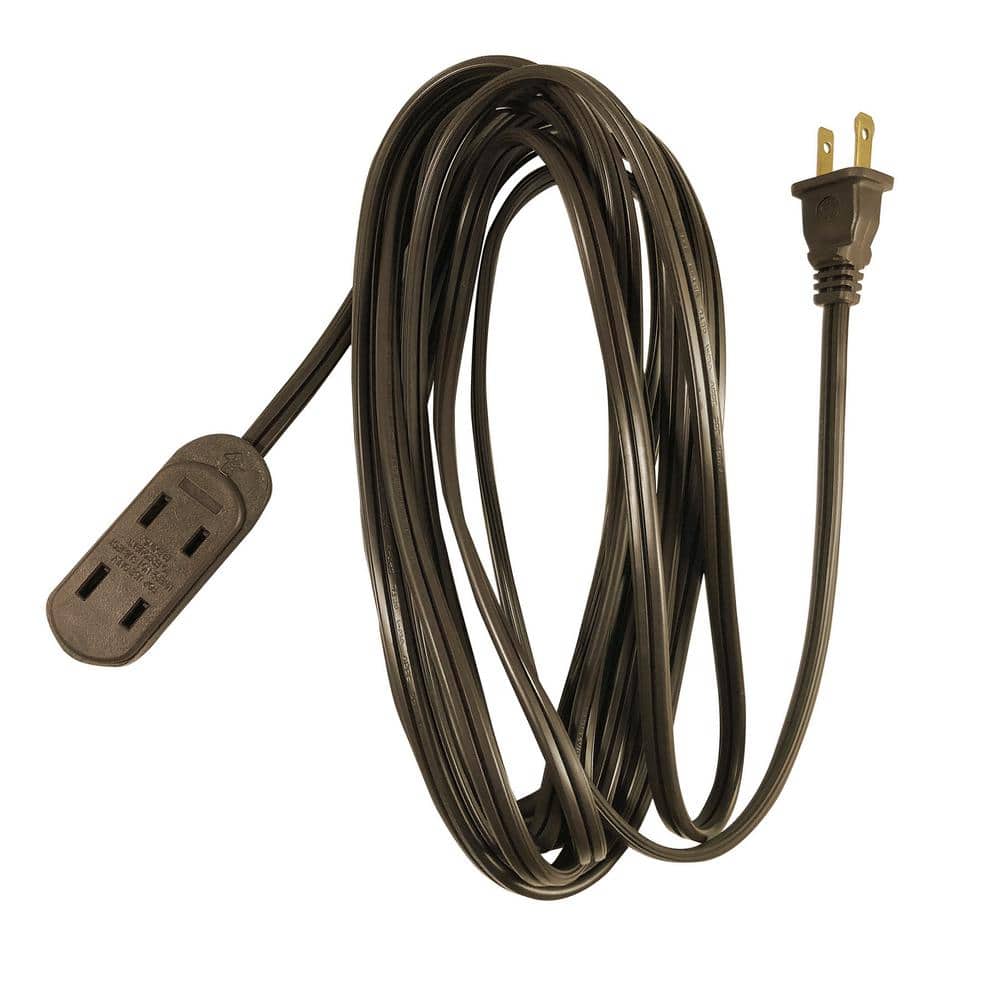 USW 6 ft. 16/2 Brown Indoor Extension Cord 78006USW - The Home Depot