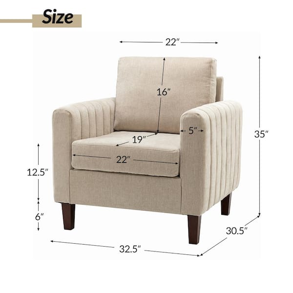 Club Chair Dimensions