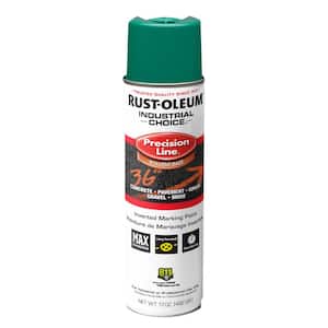 Rust-Oleum Industrial Choice 17 oz. M1800 APWA Safety Green Inverted ...