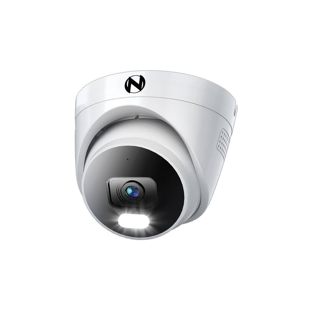 Night Owl 4K Wired IP Indoor/Outdoor Dome Spotlight Security Camera ...