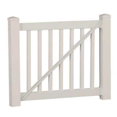 Gate - Vinyl - Deck Railings - Decking - The Home Depot