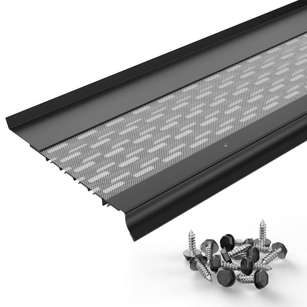 WATERLOCK Micromesh [6 in. x 25 ft.] Gutter Guard for 6 in. K-Style and ...