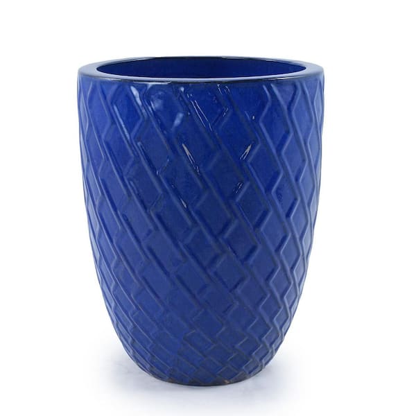 Modern Planter Ceramic Flowerpot Planter for Patio Garden Windowsill in ...