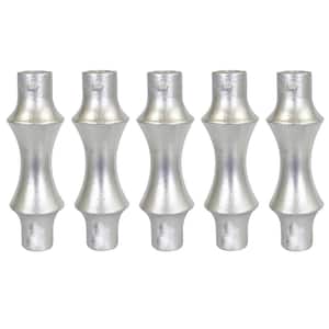 PLUMBFLEX 2 in. Galvanized Steel Hot Dipped Pipe Roller Chair (5-Pack ...