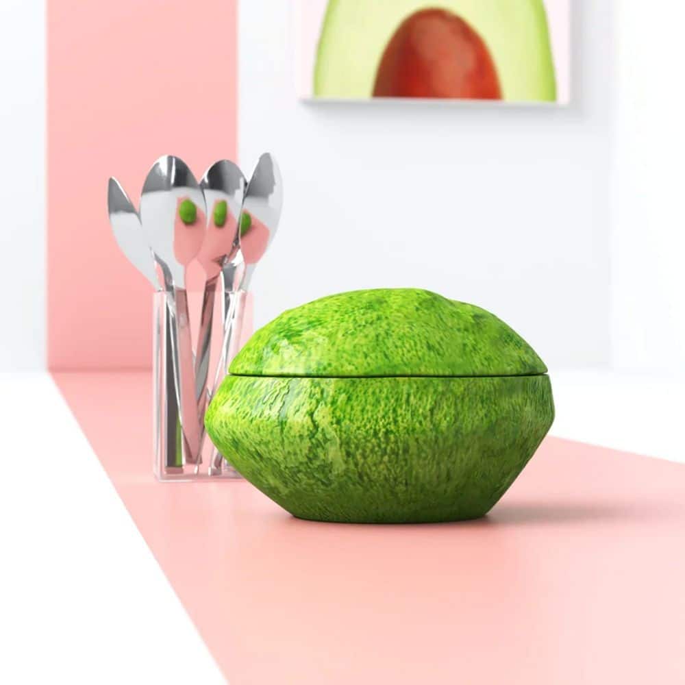 Regency International 6 x 4 in. Green Ceramic Lime Decorative Box ...