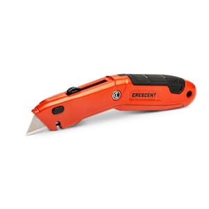 Crescent 7.5 in. Auto-Retracting Safety Utility Knife CTKAR - The Home ...