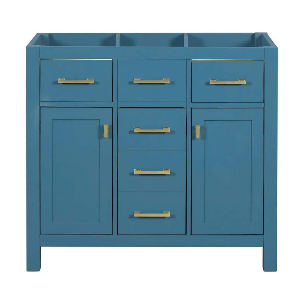 Virubi 36 in. Modern Minimalist Style Bath Vanity Cabinet without Top ...