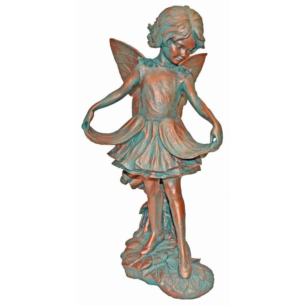 Suffolk Fairies 18 in. Fairy Emily Statue 96001 - The Home Depot
