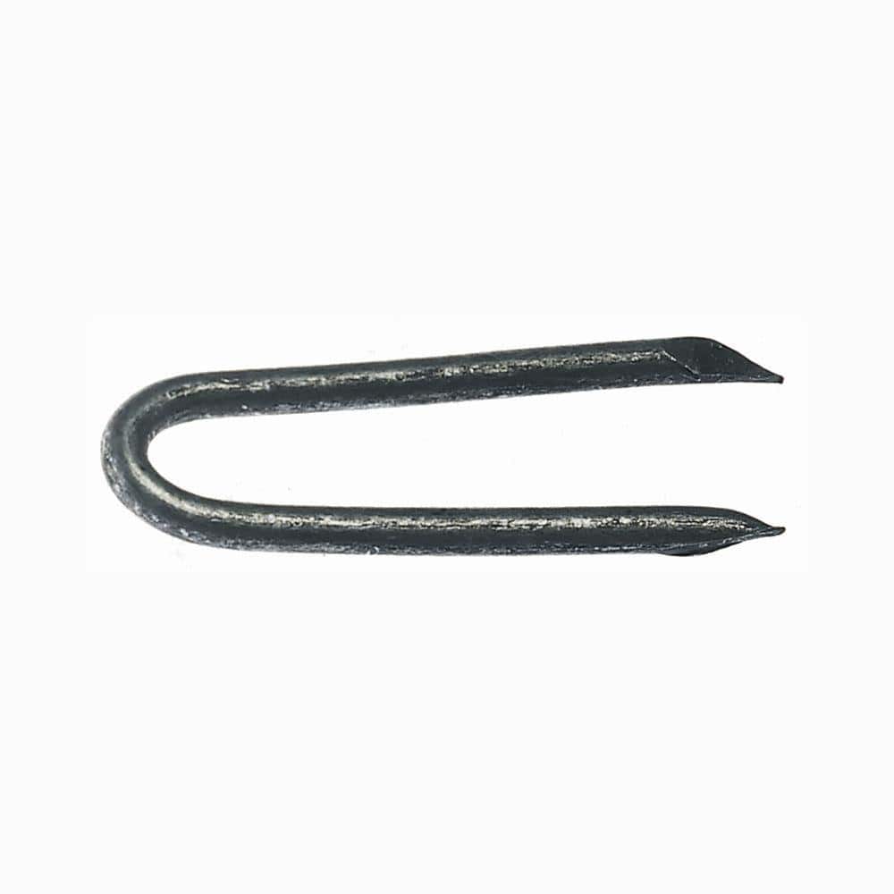 PrimeSource #9 x 1-1/4 in. Hot Galvanized Fence Staple (1 lb.-Pack ...