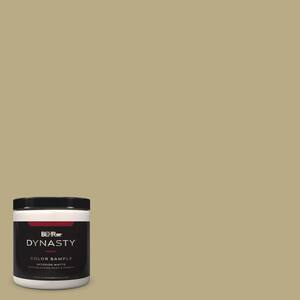 BEHR DYNASTY 8 oz. #PPU8-08A Makrut Lime Satin Enamel Stain-Blocking ...