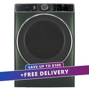 GE Profile 7.8 cu. ft. vented Electric Dryer in Sapphire Blue with ...