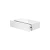 Dolle CASSY 19.7 in. x 9.8 in. x 5.1 in. White Floating Drawer ...
