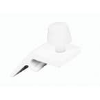 Prime-Line 7/16 in. White, Deep Reach Storm Door Panel Clip (8-pack) T ...