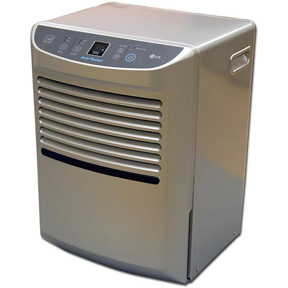 LG 45-Pint Dehumidifier LD450EAL - The Home Depot