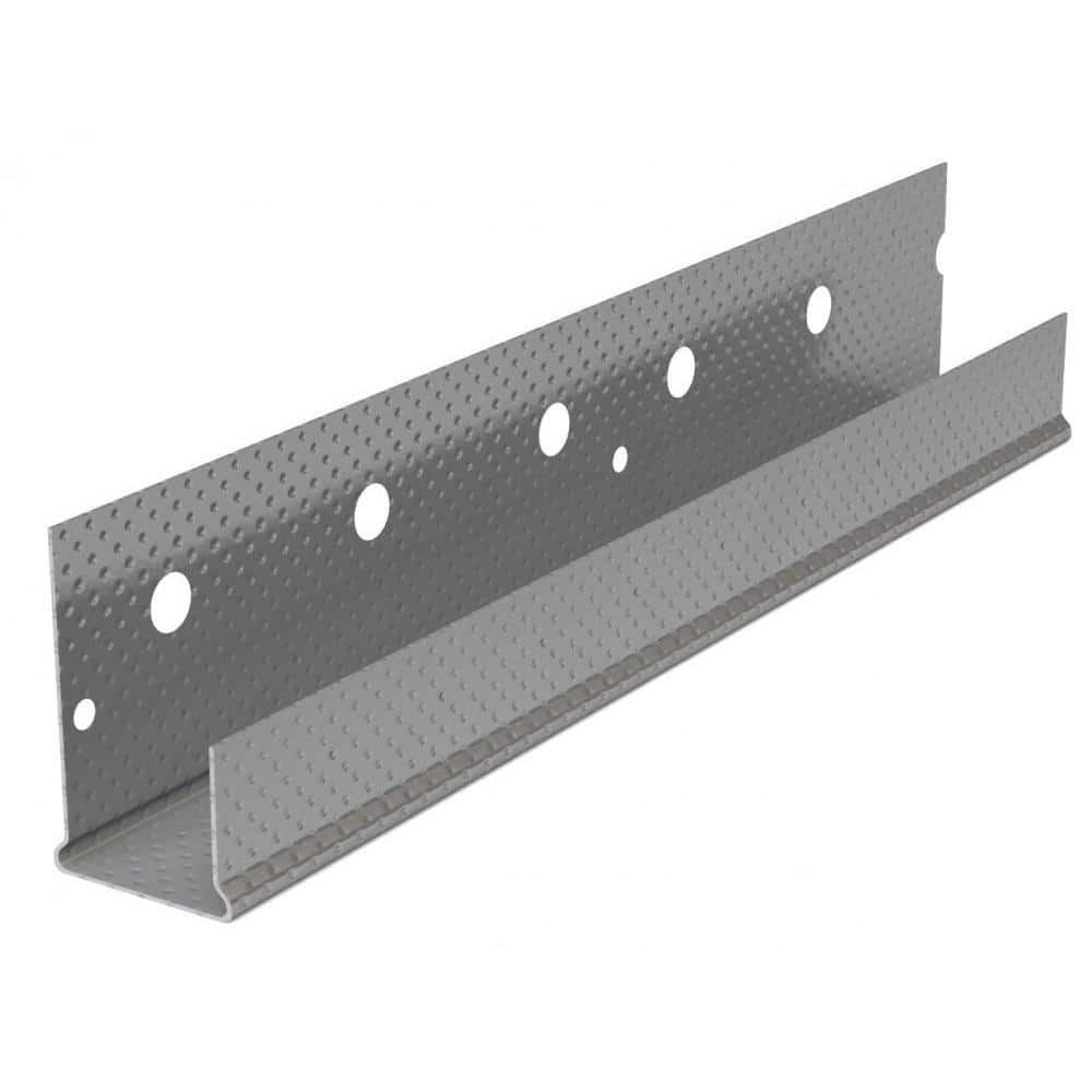 ClarkDietrich 5/8 in. x 10 ft. Galvanized Metal Drywall U-Trim M20A ...