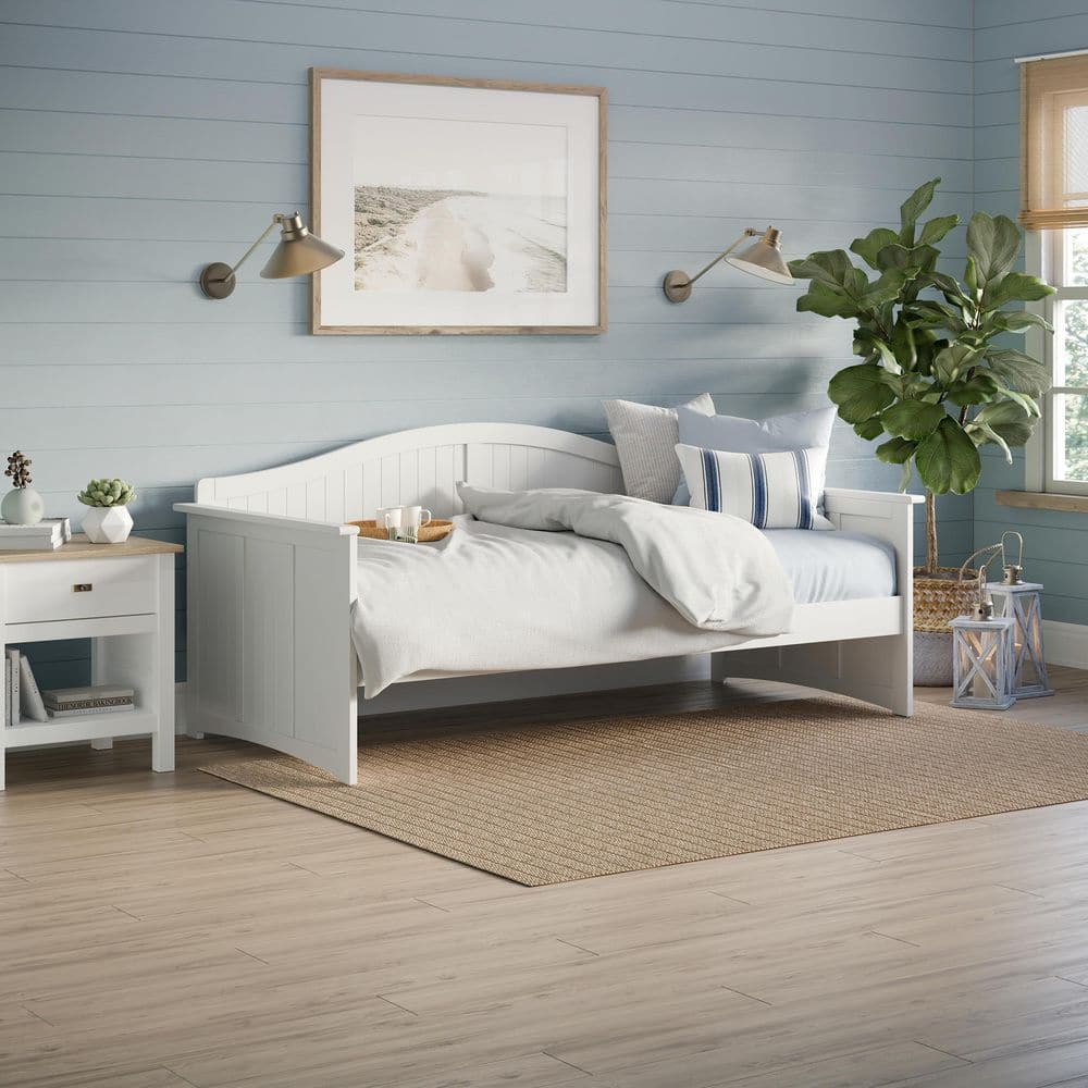 AFI Nantucket White Twin Solid Wood Daybed AG110022 - The Home Depot