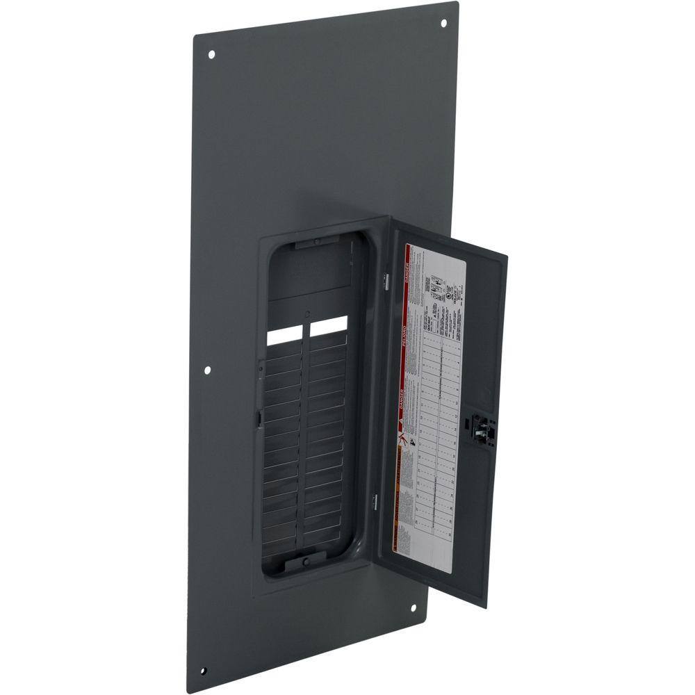 Square D QO 30-Space Indoor Load Center Flush Cover QOC30UF - The Home ...