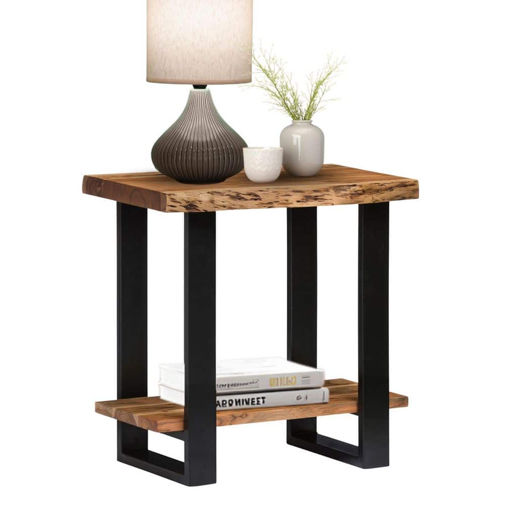Reviews for Alaterre Furniture Alpine 2-Tier Rectangle End Table with ...