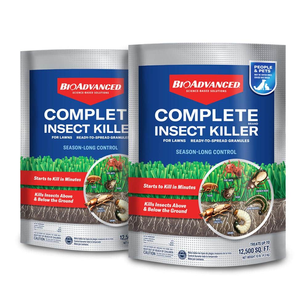BIOADVANCED 10 lbs. Complete Insect Killer Granules (2-Pack) 700296V ...