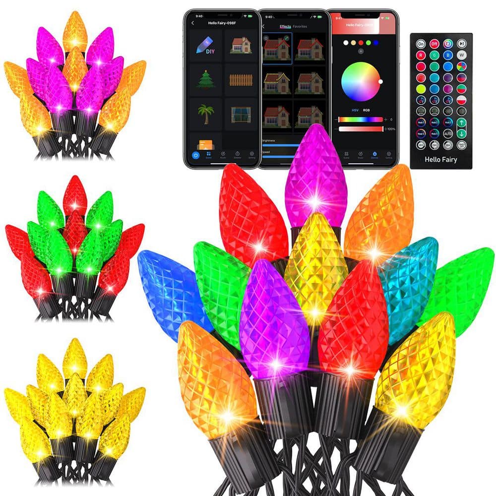 Have a question about AVATAR CONTROLS 198 ft. 300-Count RGB LED C9 Multi Color Lights Christmas ...