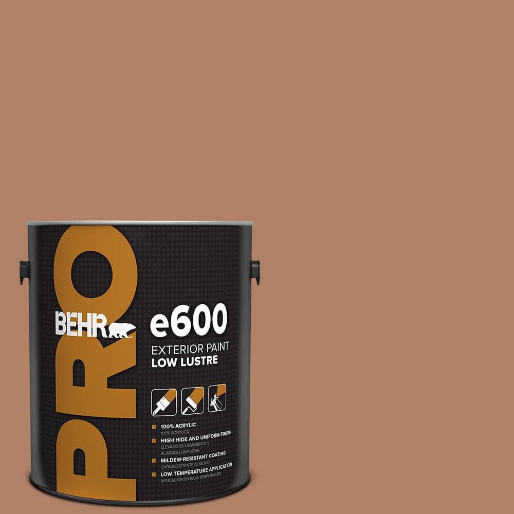 BEHR PRO 1 gal. #S210-5 Cider Spice Low Luster Exterior Paint PR62301 ...