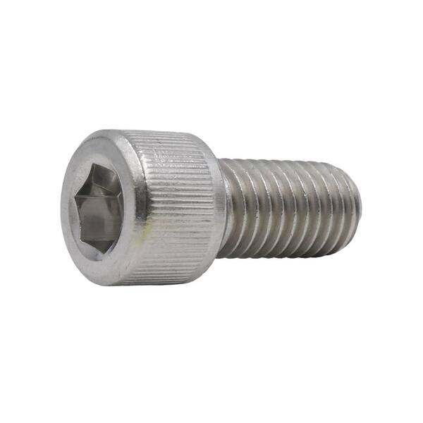Everbilt 1/2 in. x 1 in. Internal Hex Socket Cap-Head Cap Screw 72238 ...