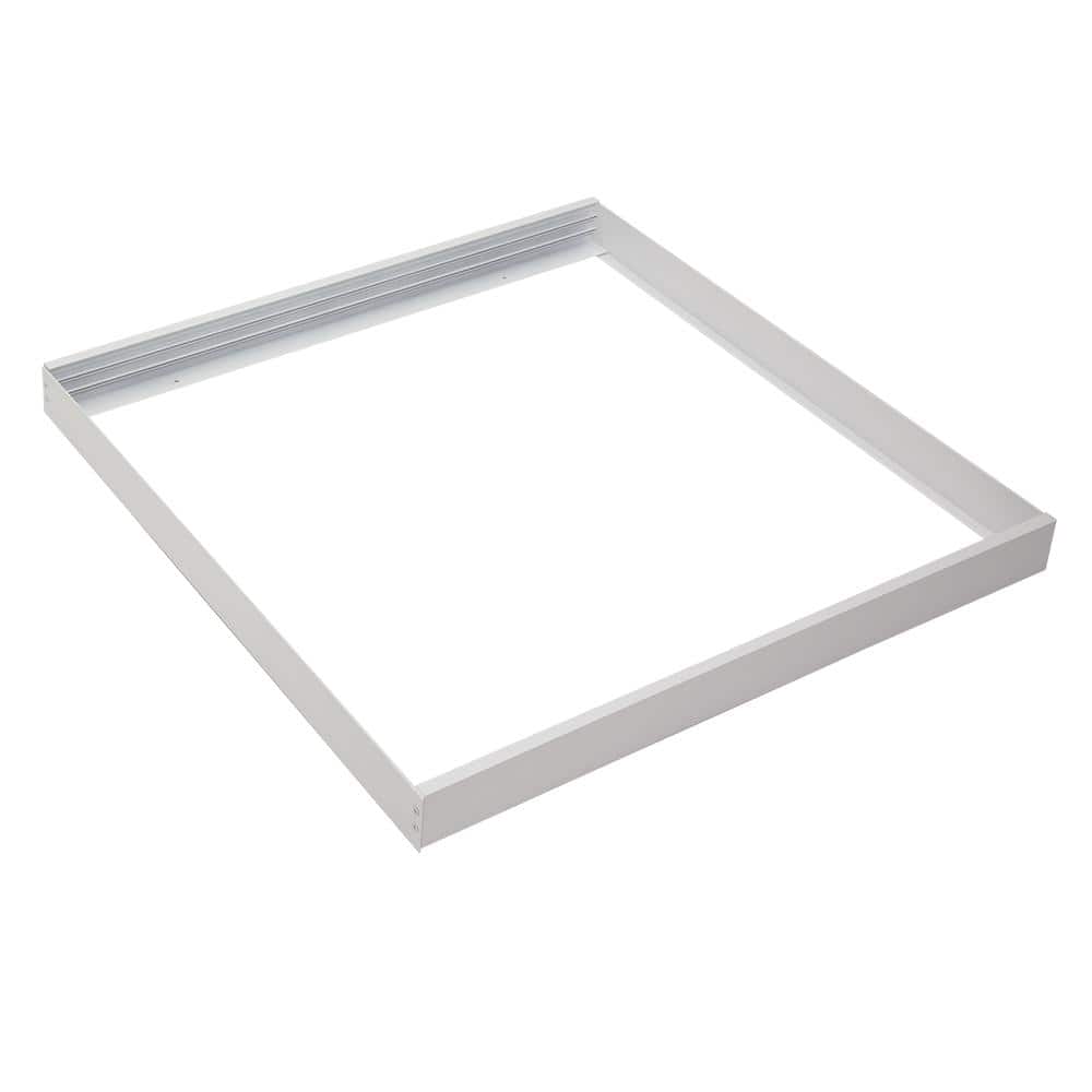 ETI LIGHTING 2 ft. x 2 ft. Drywall Kit for 2x2 LED Troffer Light ...