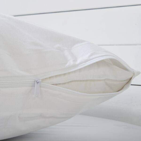 Fresh Ideas Cotton Zippered Queen Pillow Protectors (Set of 6 ...