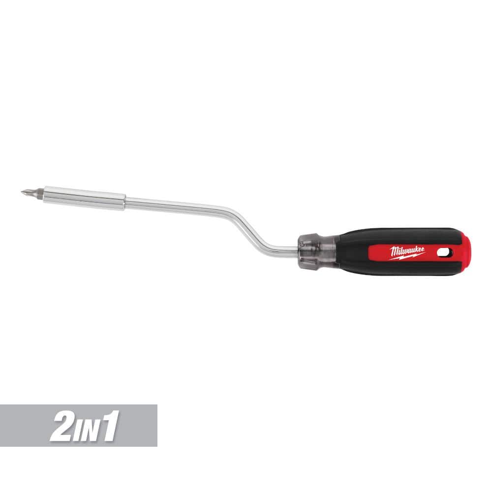 Milwaukee 2-in-1 Rotating Multi-Bit Screwdriver 48-22-2916 - The Home Depot