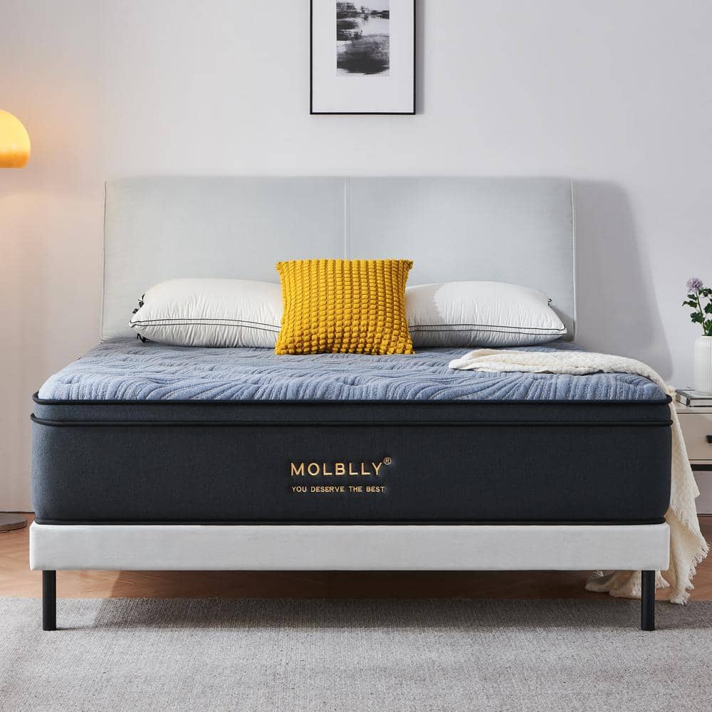Ofanext Full Medium Innerspring Mattress Hybrid Pocket Spring 10 in ...