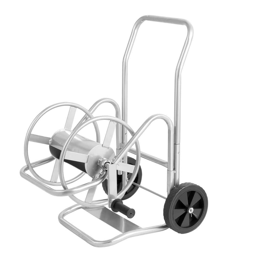 SVOPES Hose Reel Cart, Holds 200 ft. of 5/8 in. Hose, Heavy Duty Steel ...